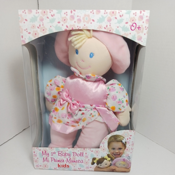 Kids Preferred | Toys | My First Baby Doll Kids Preferred Plush Blonde ...